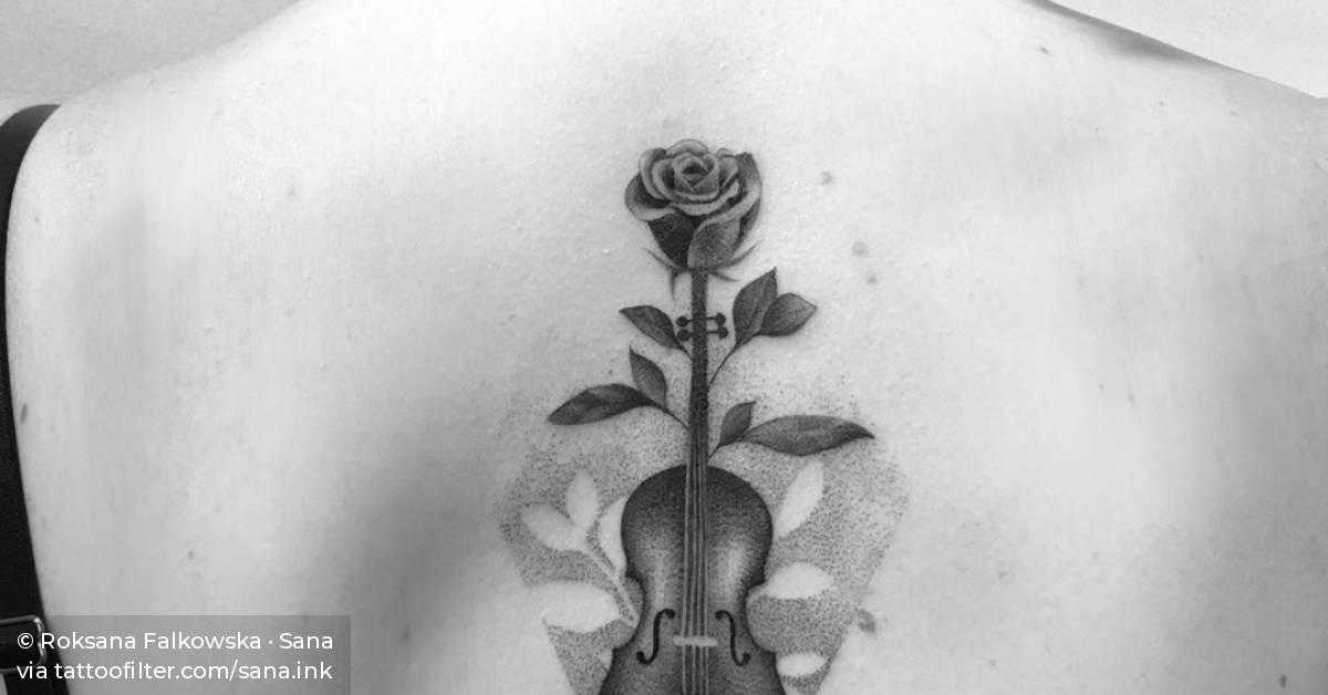 Cello growing into flower