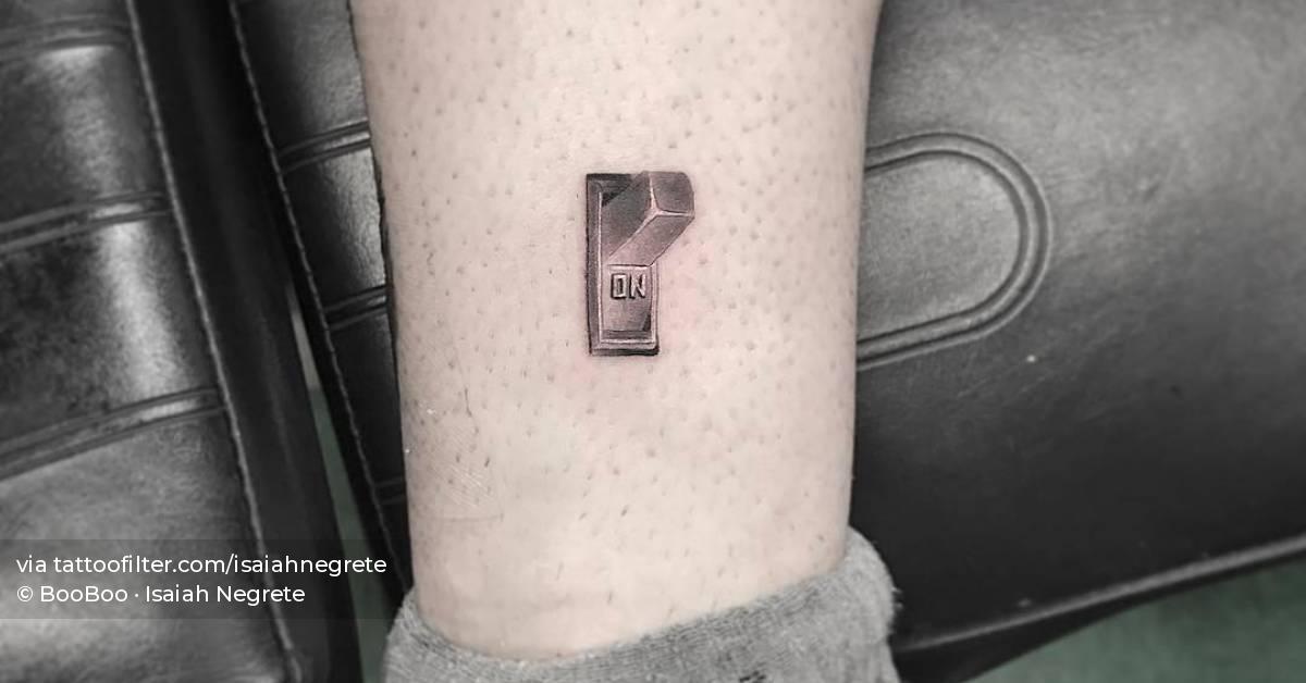 Light switch turned on.