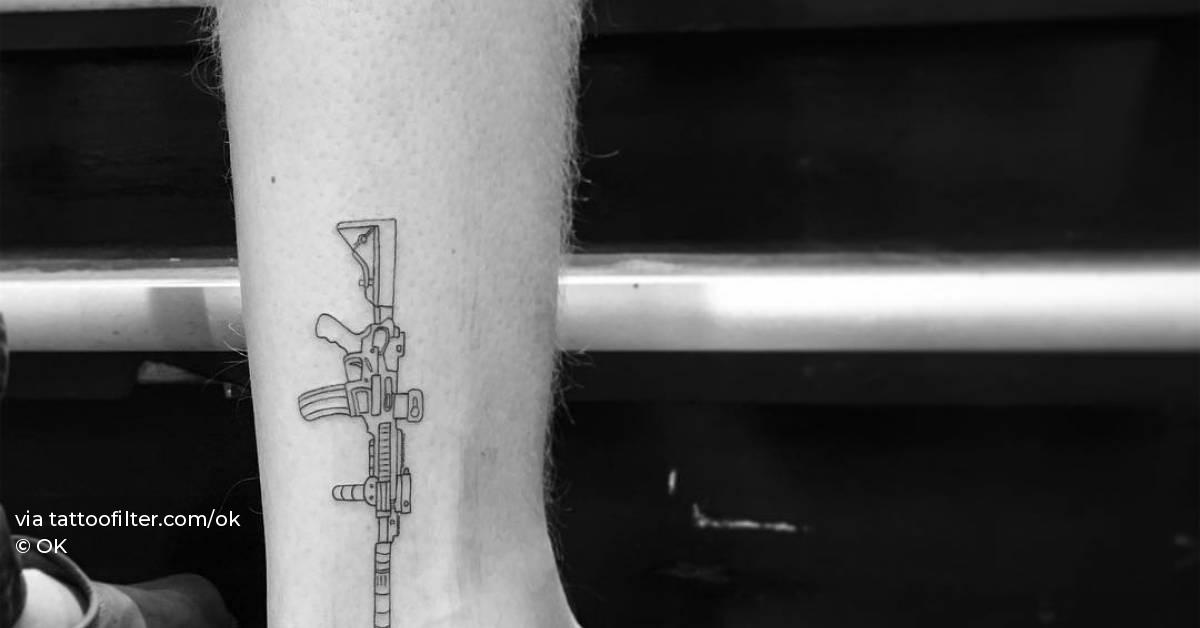 Mk18 carbine outline