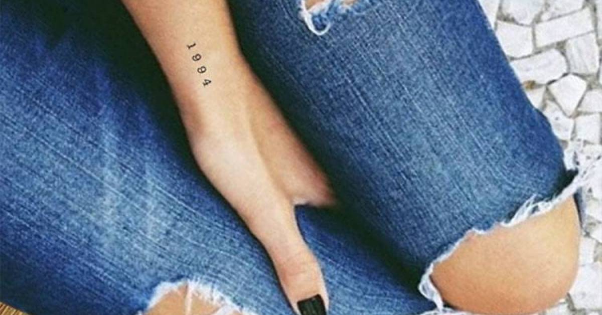 1994 birth year temporary tattoo, get it here