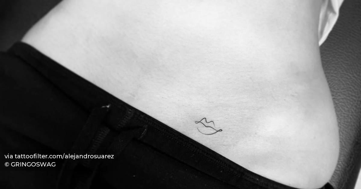 Beso en un solo trazo