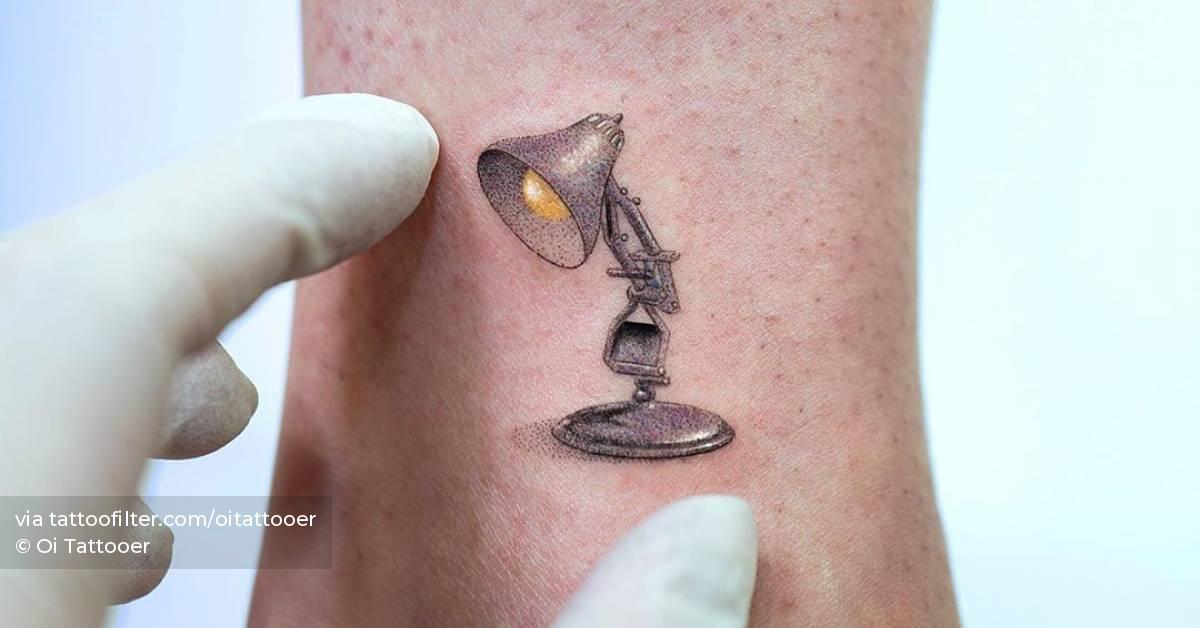 Luxo Jr. - Pixar's Mascot Tattoo