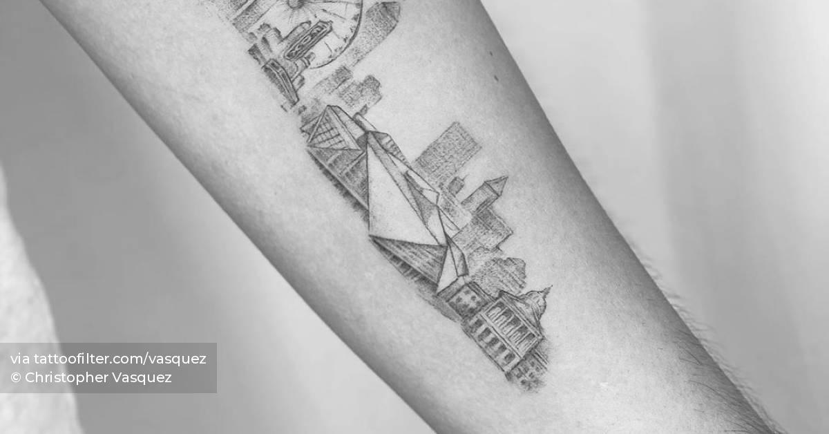Atlanta Skyline Tattoos Gate City Tattoo