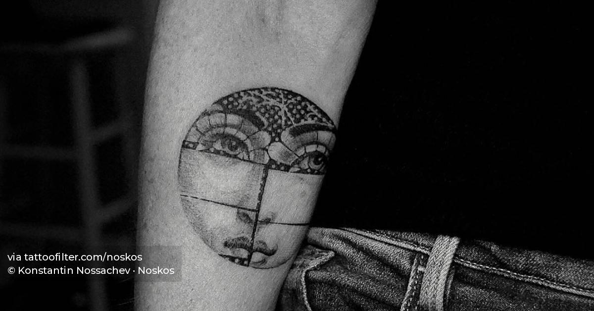 Fornasetti inspired tattoo - The world breaks everyone