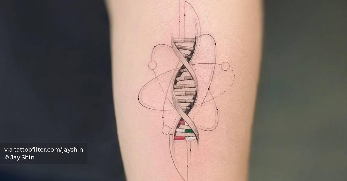 Dna Tattoo Arm