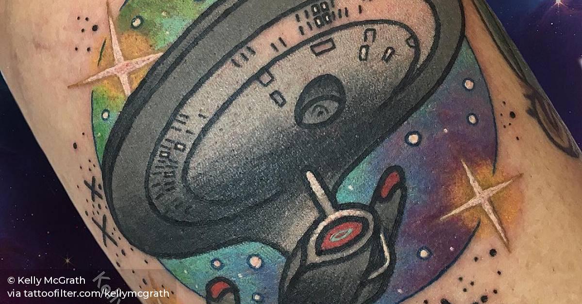 Starship Enterprise Tattoos