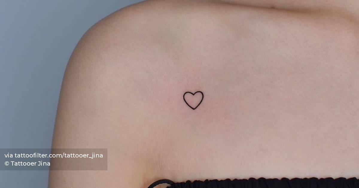 Minimalist Heart Tattoos