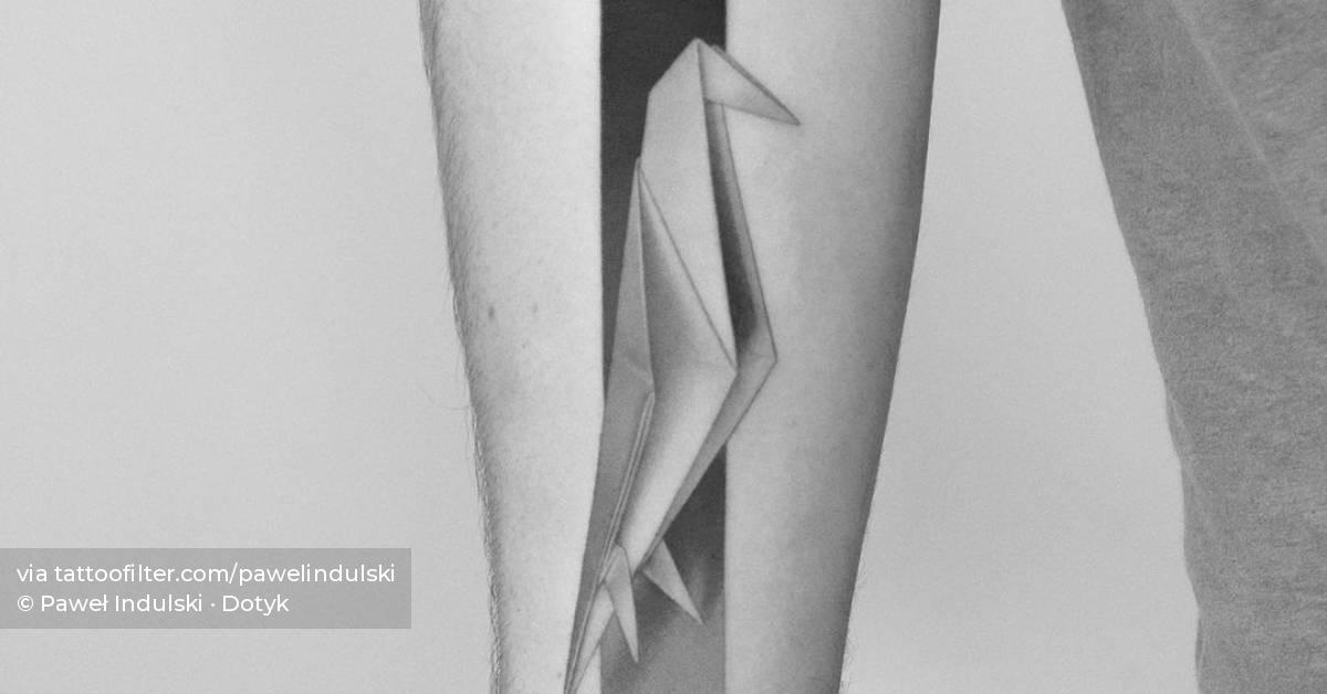 Paper Crows (Build) - album cover tattoo on the inner