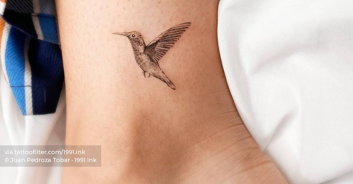 Single Needle Micro-Realist Hummingbird