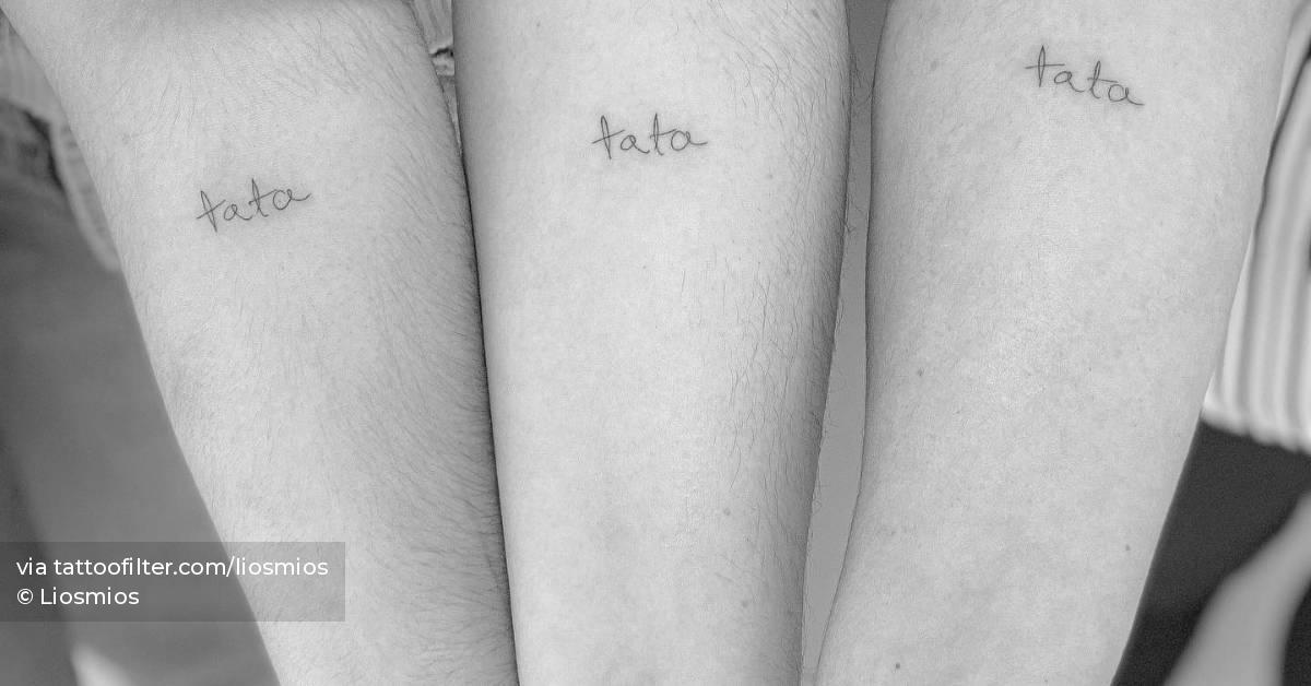 Tata (caligrafía especial)