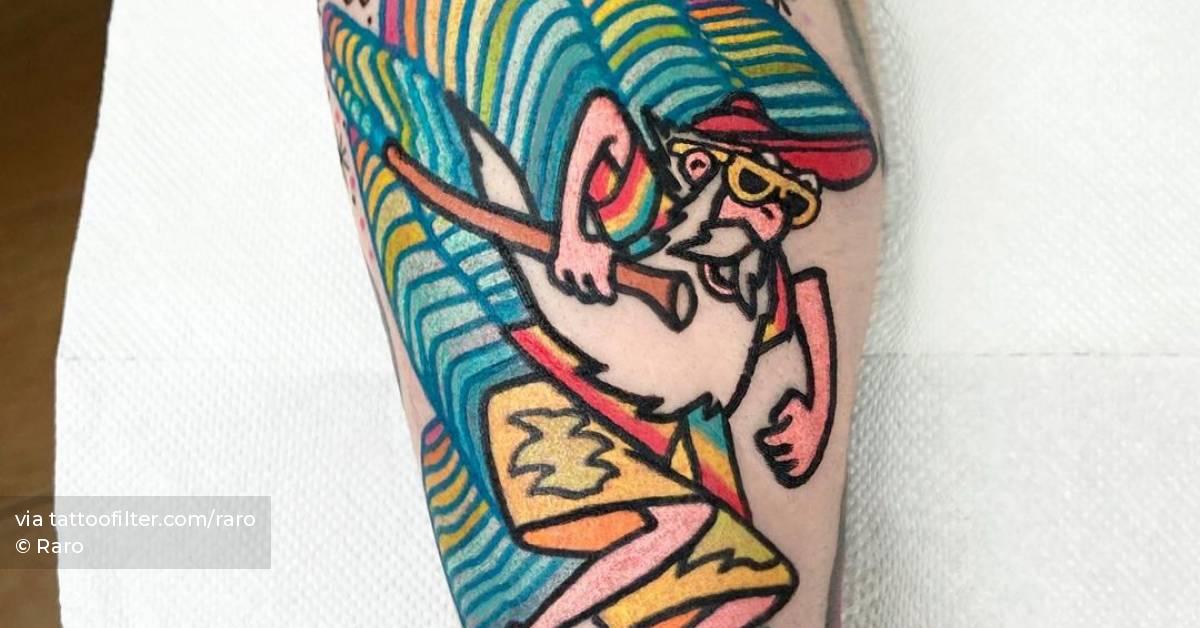 Merlin Tattoo - The Sword In The Stone.