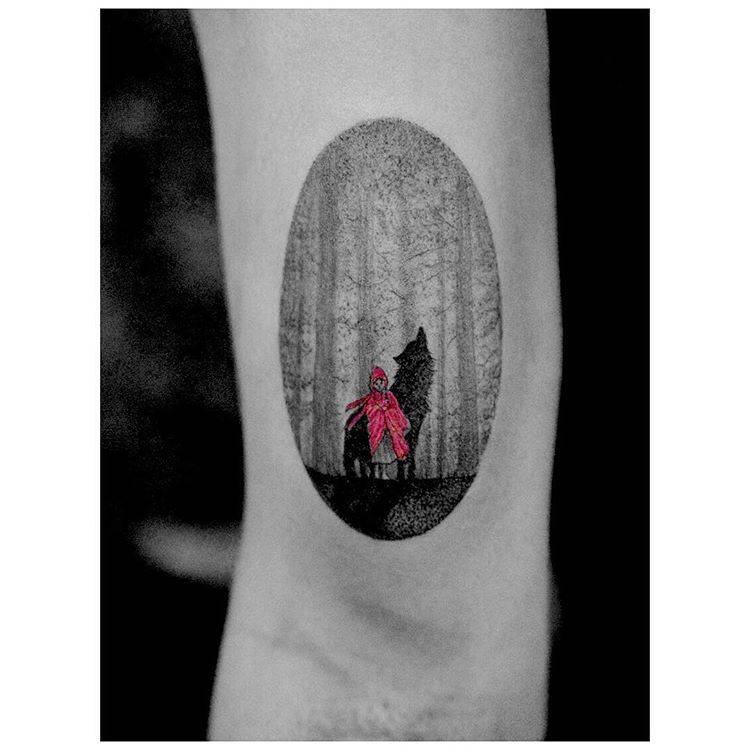Red Riding Hood Tattoo Bronctattooaus
