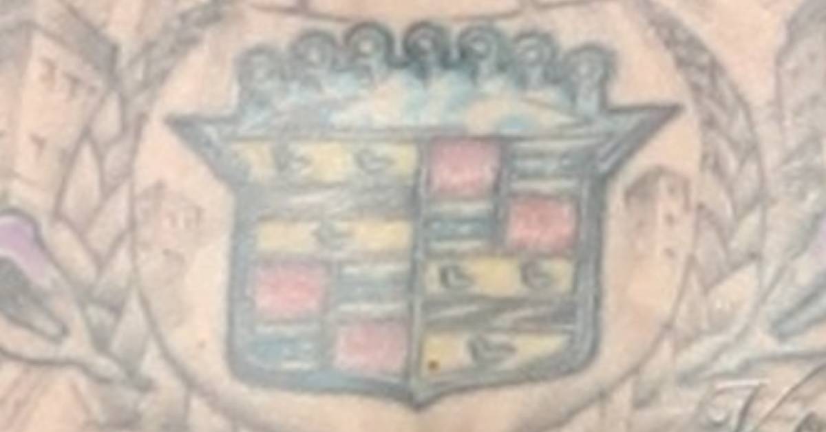 Cadillac Crest Tattoos