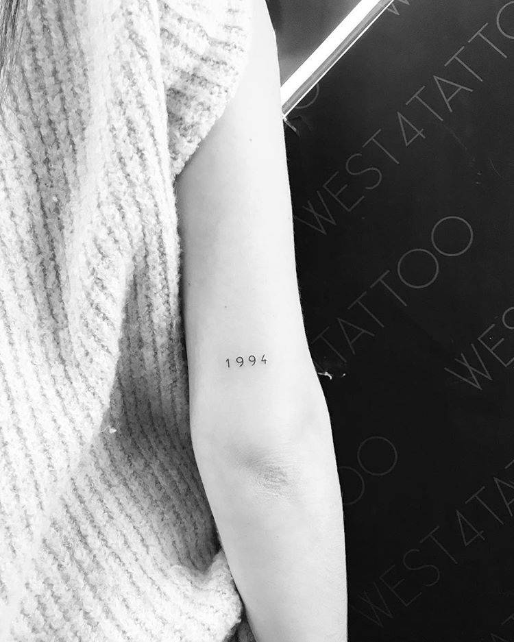 1994 Tattoo On The Back Of The Right Arm 1994 Tattoo On The Back Of The Right Arm