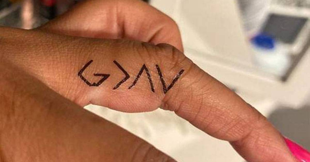 Small “God is greater than the highs and lows”