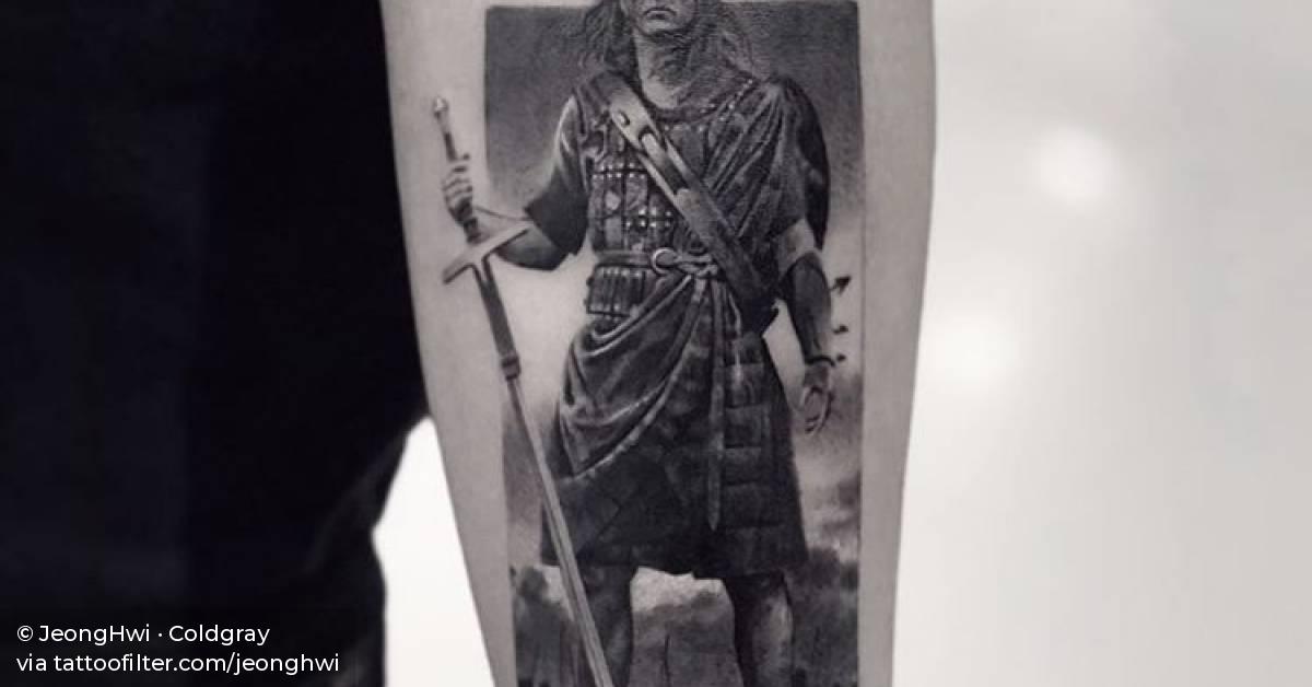William Wallace Braveheart Tattoos William Wallace Tattoo | TikTok