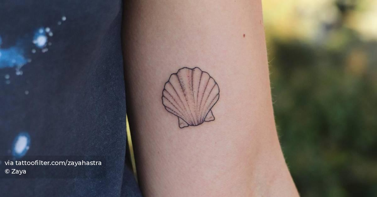 Scallop Shell Tattoo