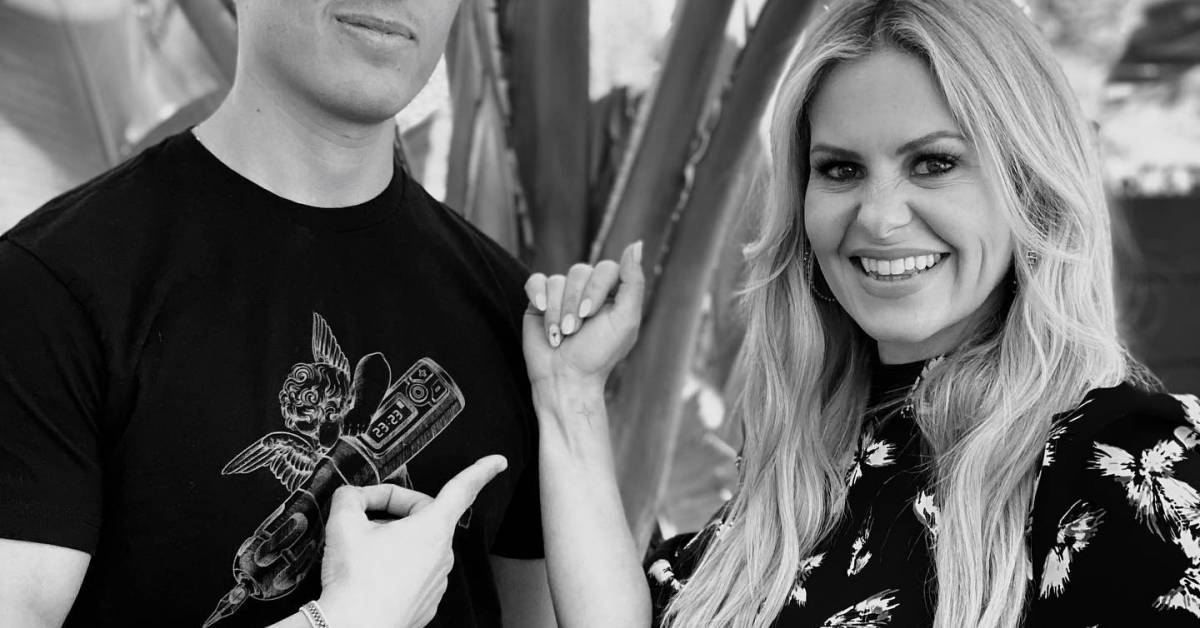 North star tattoo located on Candace Cameron Bure's