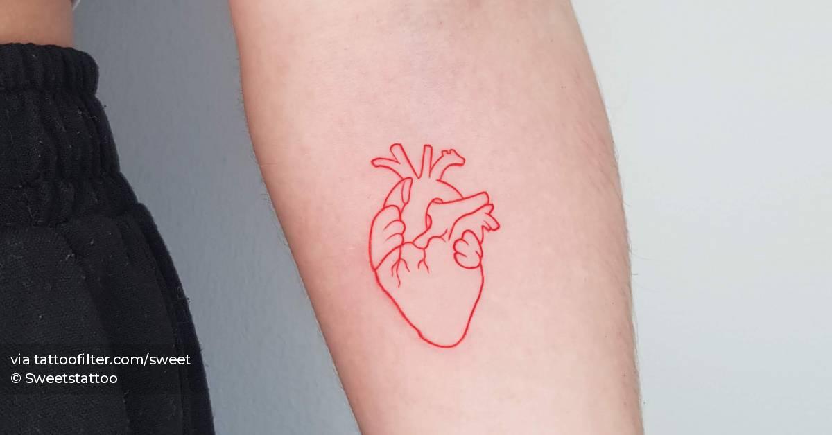 Corazon Minimalista Tattoos Ojo En El Corazón Tatuaje Minimalista