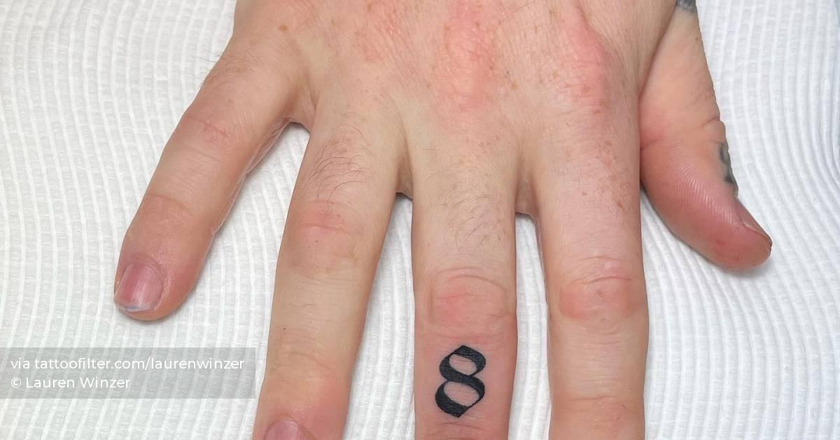 Number 8 Tattoo Meaning Meaningful Tattoo Ideas: 8 Simple Designs For