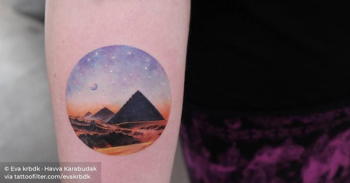 Egyptian Pyramid Tattoos