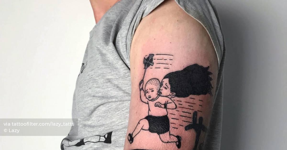Toshio Saeki Tattoo Oni And Tiger #btattooing #blackboldsociety