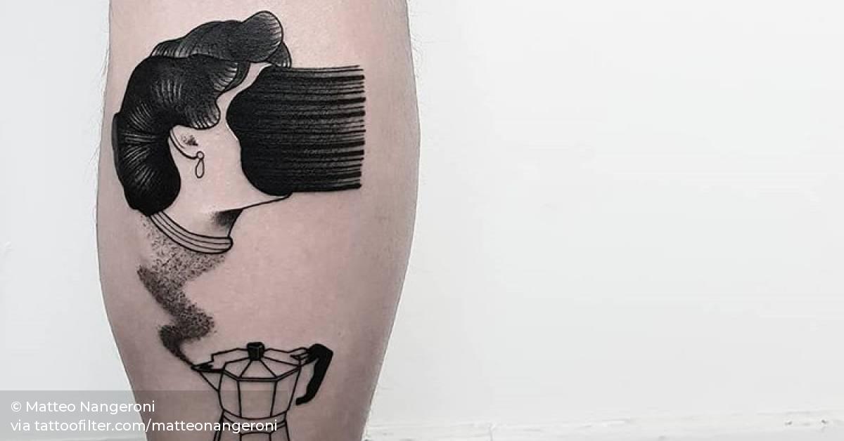 Matteo Nangeroni, tattoo, ink, inked, leg, woman,