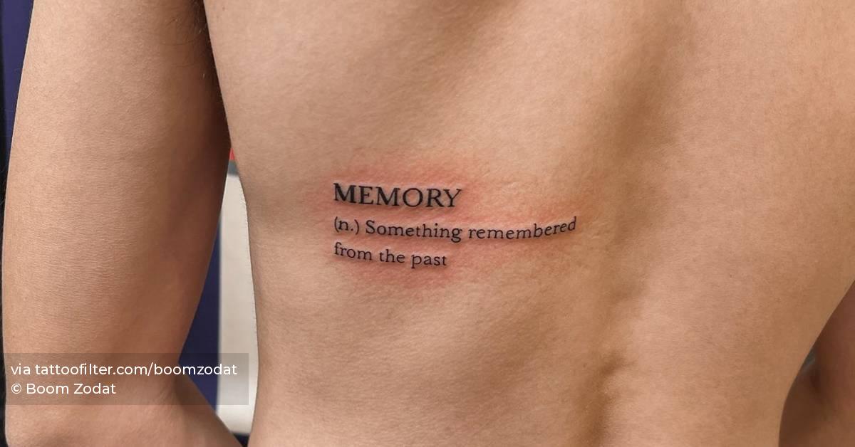 MEMORY from the past.