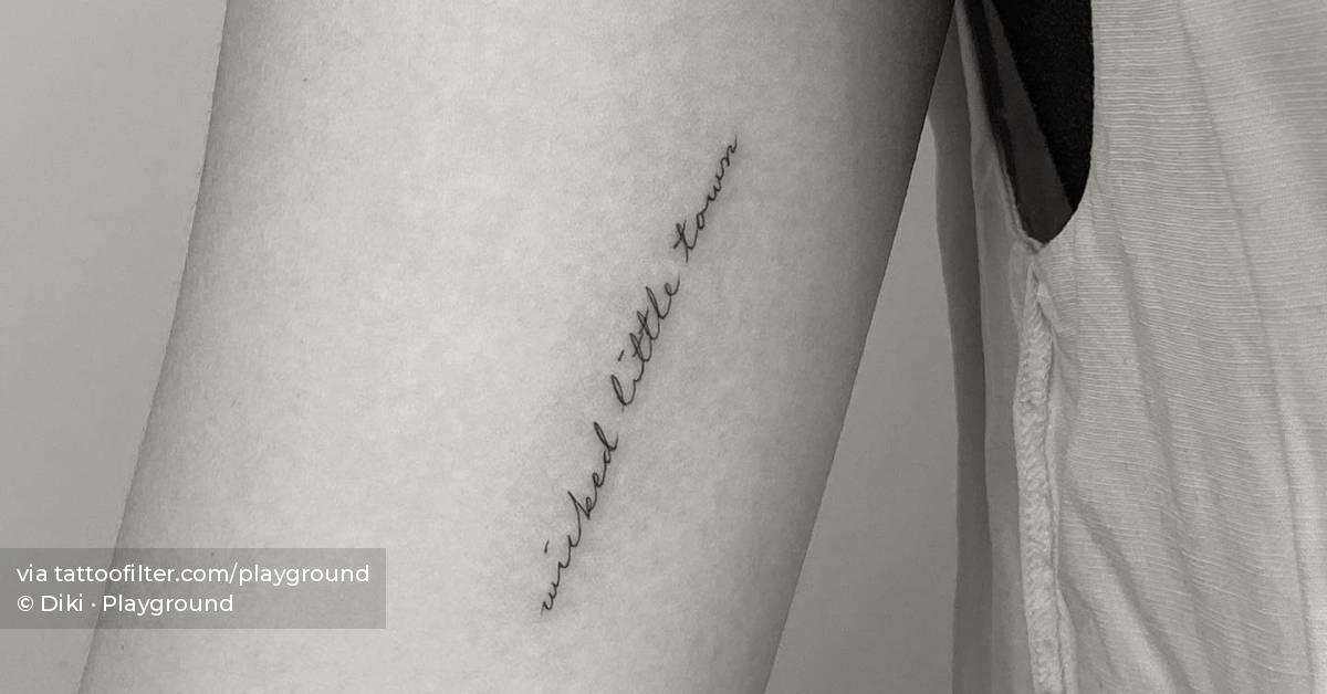 Wicked Tattoo Quotes No Rest For The Wicked Tattoo