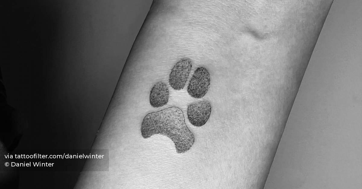 The coolest way to remember your dog! Look down and