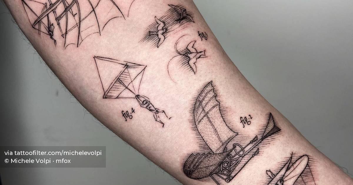 Leonardo Da Vinci Tatovering