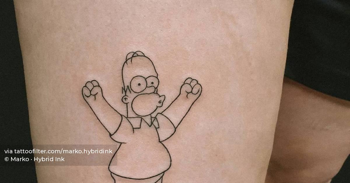 Simpsons Tattoo Tumblr