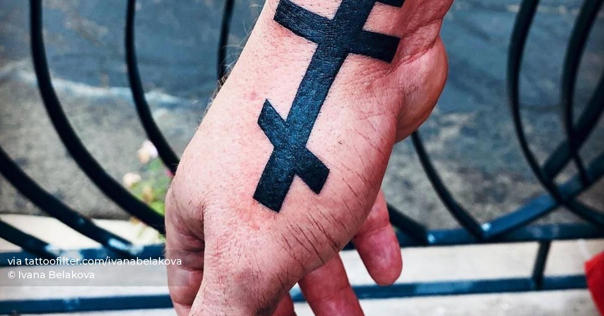 Cruz Ortodoxa Tattoos
