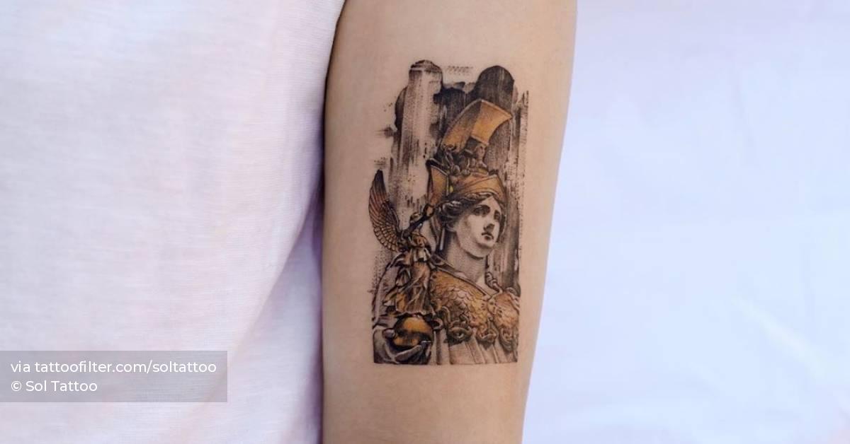 Athena statue