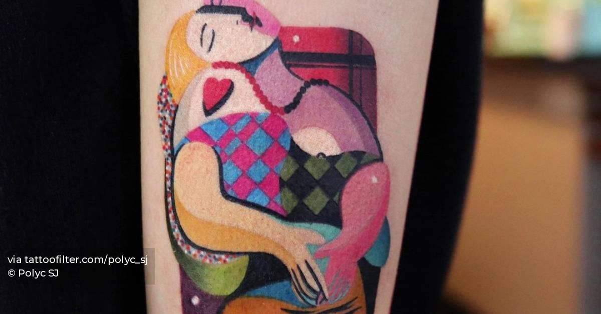 'Le Rêve' tattoo located on the forearm.