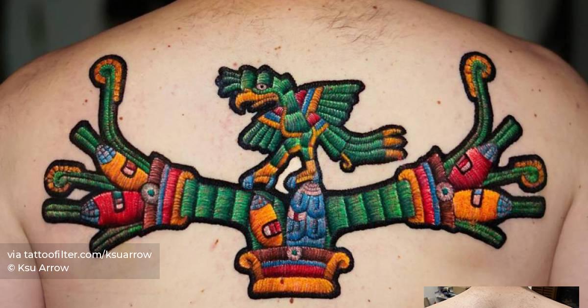 Codex Borgia - Illustration 9 - touch up tattoo.