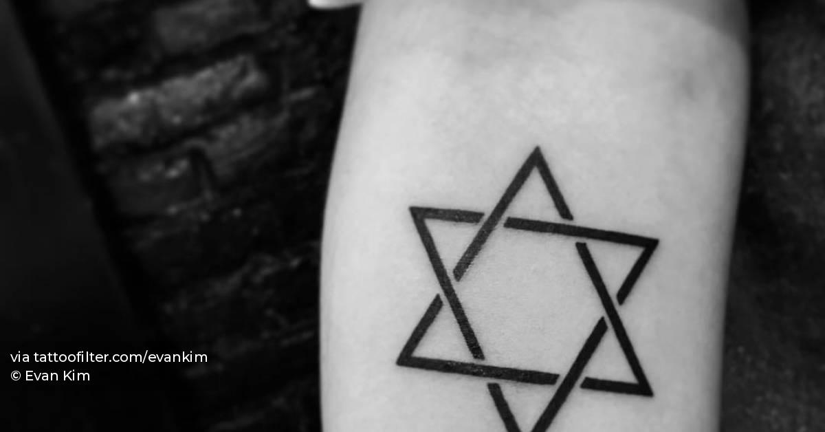Star Of David Tattoo Designs