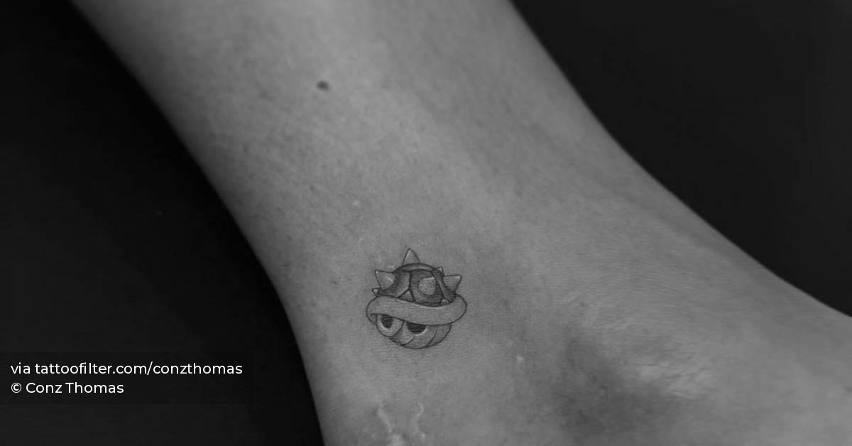 Koopa Shell tattoo located on Katarina