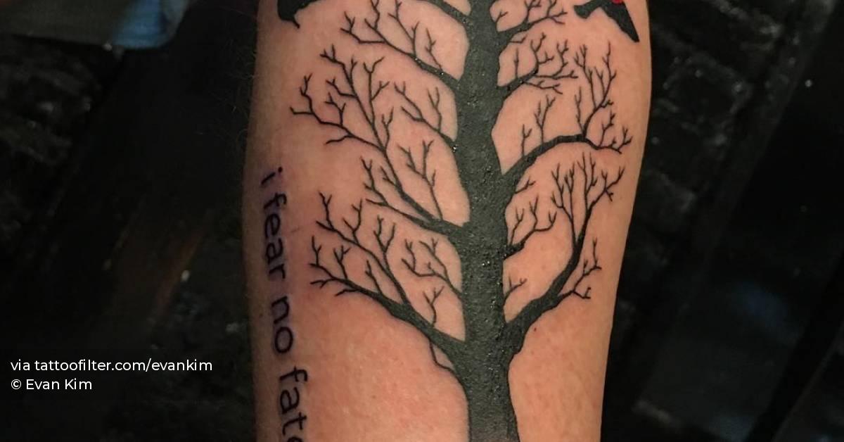 Barren Tree Tattoo Gothic Tree Tattoos HubPages