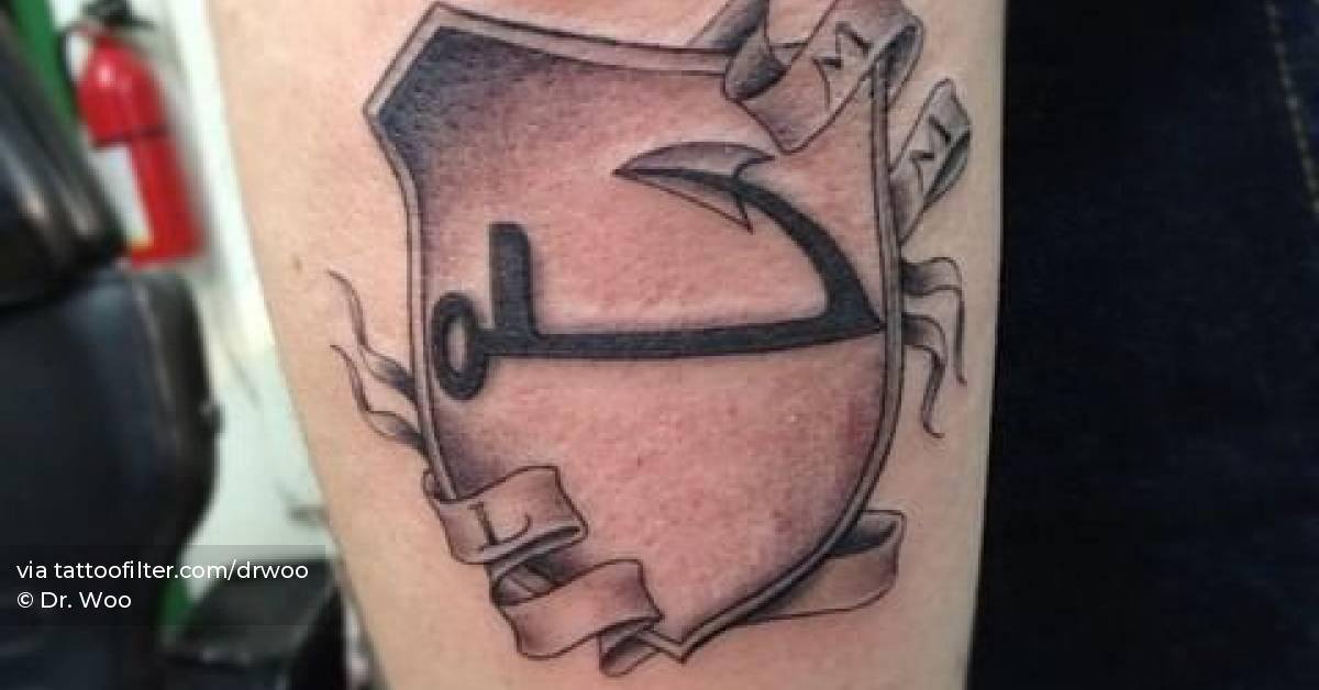 Anchor Shield Tattoos