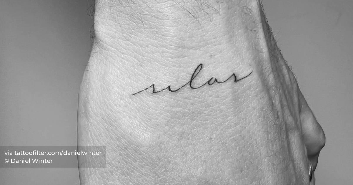 Signature Name Tattoos Signature Tattoo In Puliampatti,Coimbatore