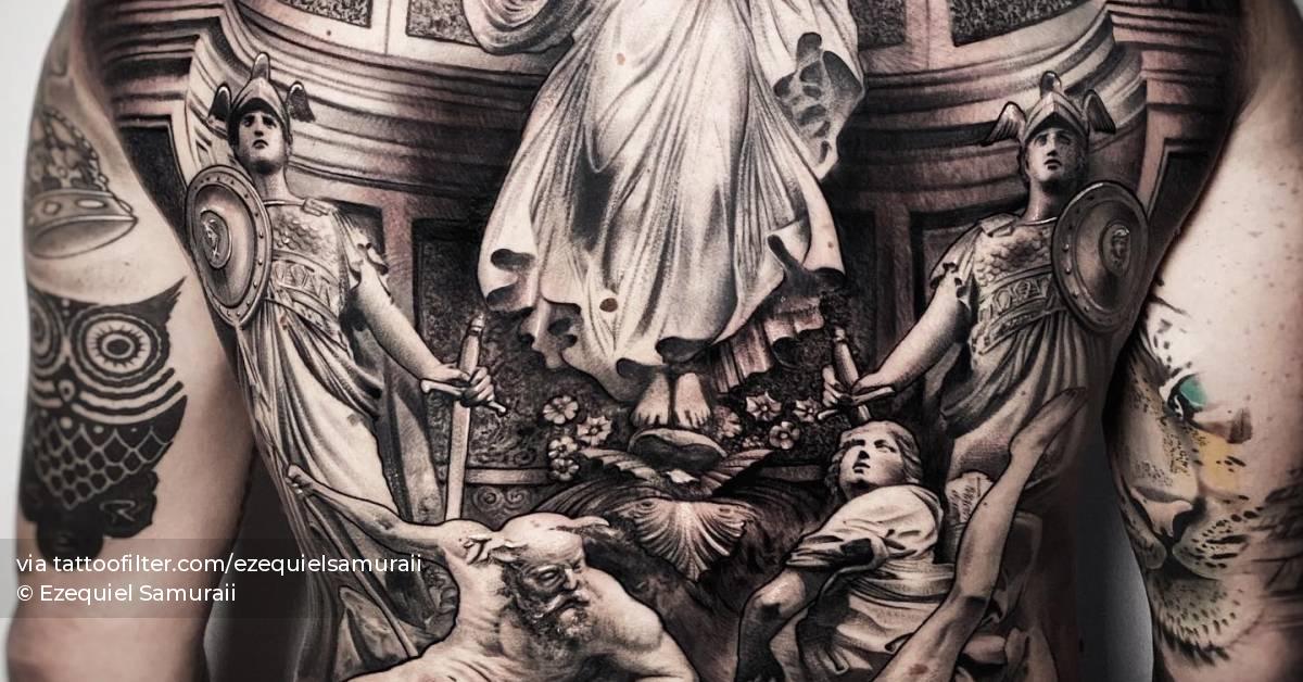 Renaissance Art Tattoos J A Y I N K Started On Another Renaissance