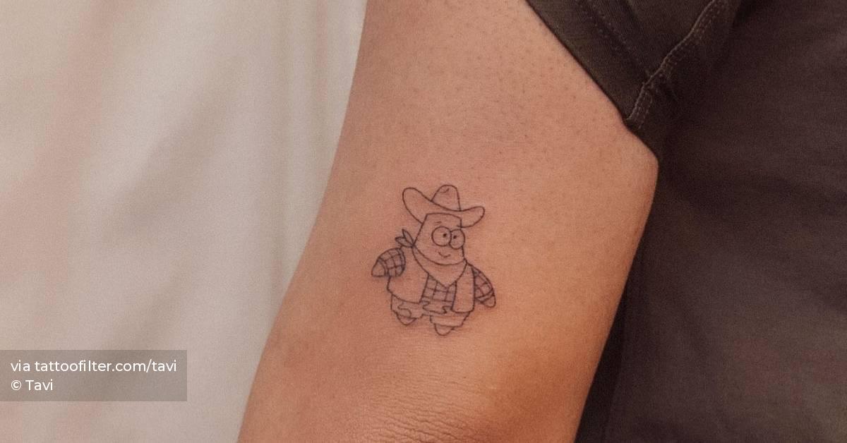 Patrick Star Cowboy.