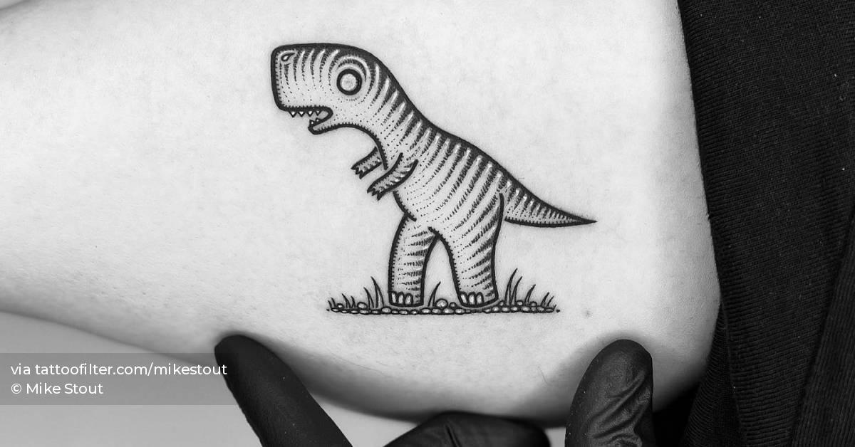 'The Striped T-Rex'.