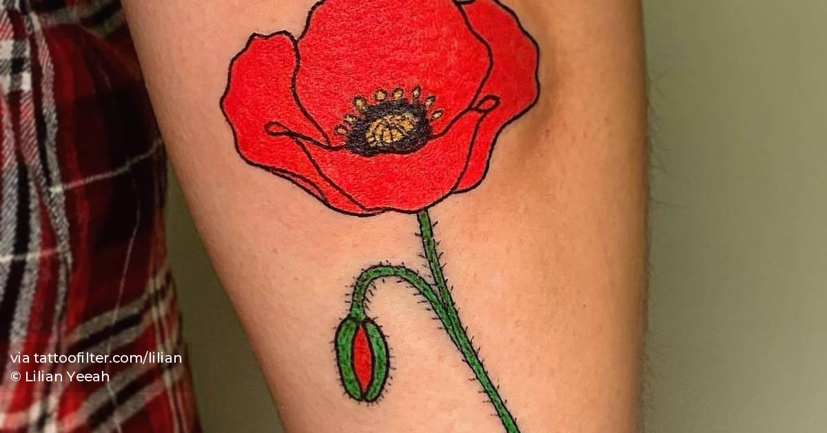 Poppy Plant Tattoos 66 Pleasant Poppy Tattoo Ideas To Reveal Life's