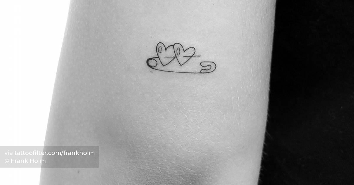 Safety Pin And Heart Tattoo Meaning at Brayden Hervey blog