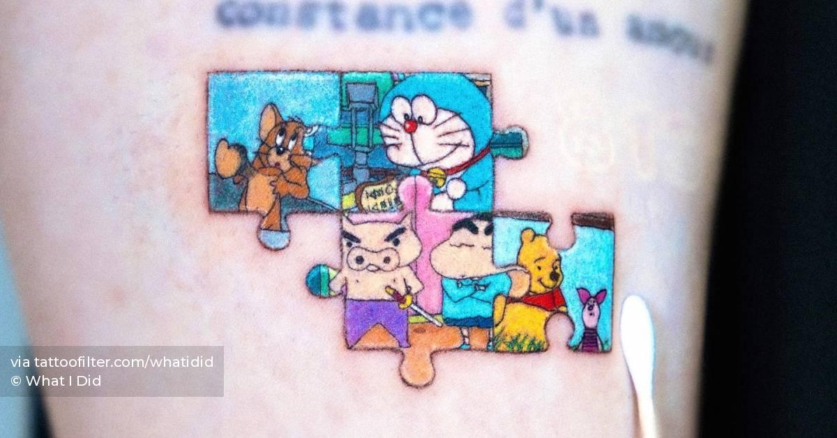 Little cartoon puzzle collection.