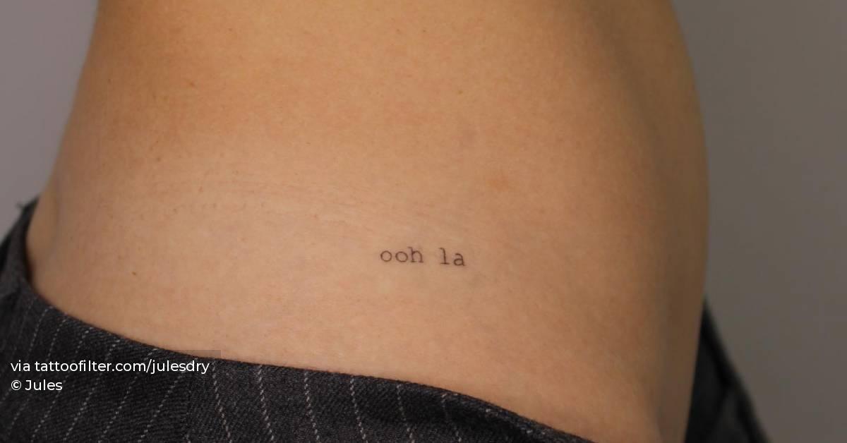 Ohla Tattoos Hola, Me Hice Un Tatuaje. | Pompina | Flickr