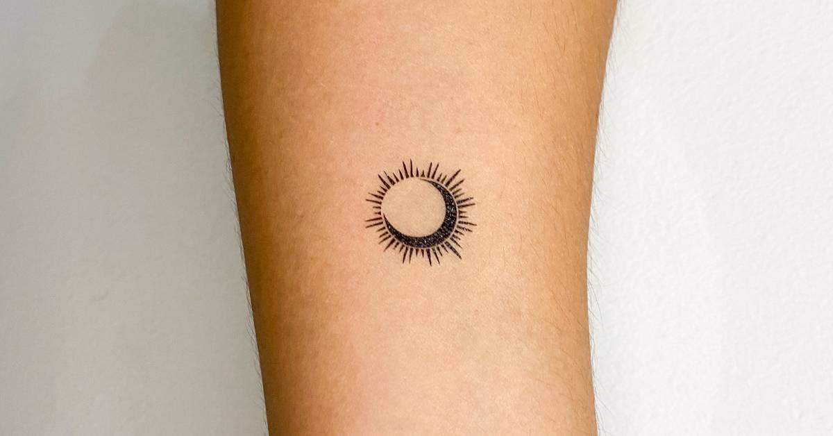 Moon Eclipse Tattoos I Had The Amazing Opportunity Today To Tattoo An