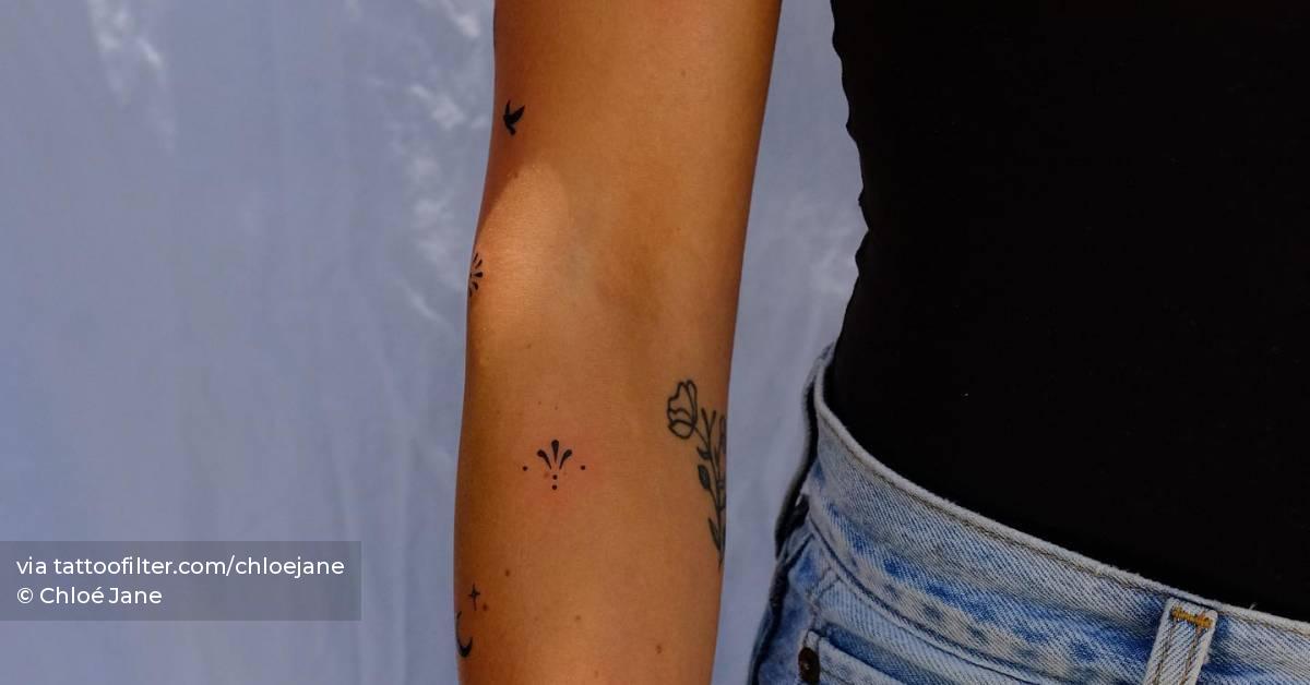 Little arm composition tattoos